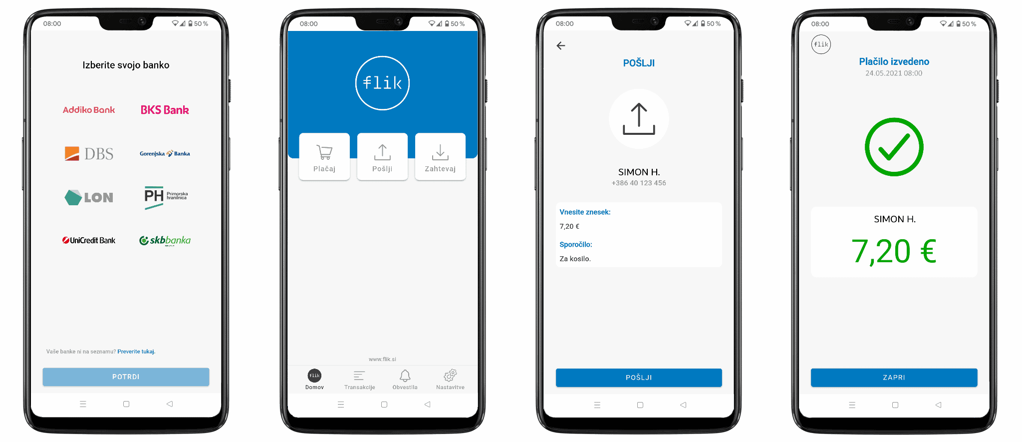 Flik Pay – Nakaži kadarkoli kjerkoli
